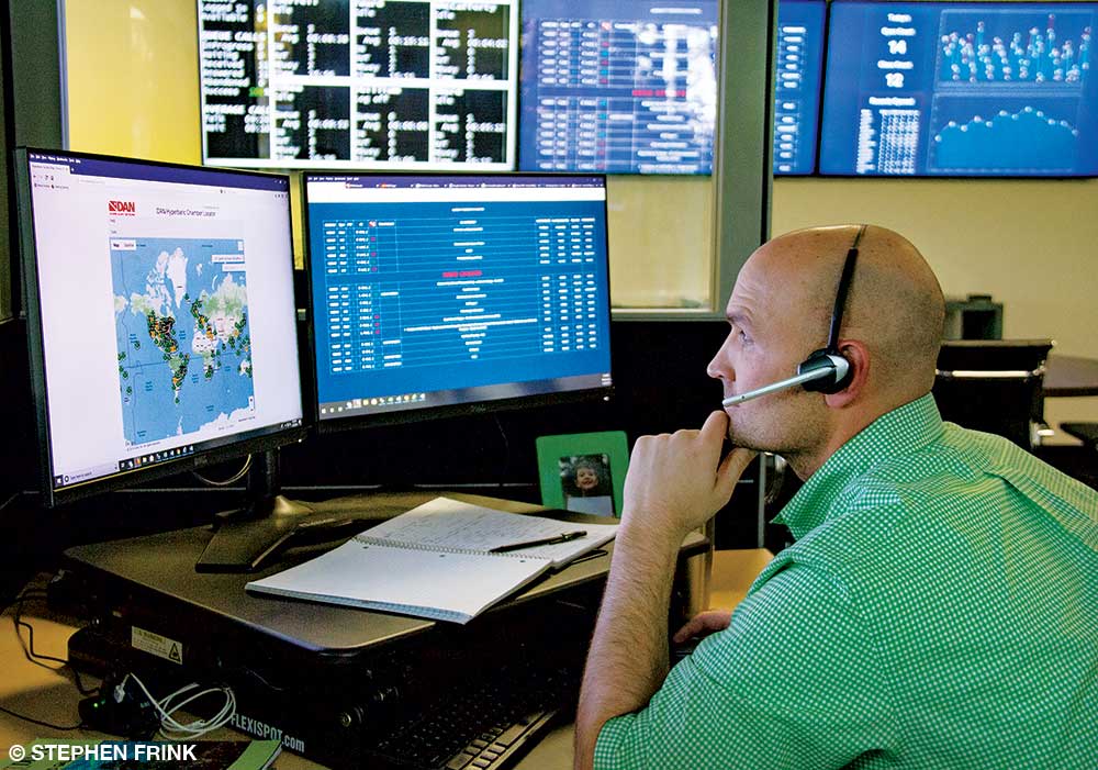 Timeline of an Emergency Call – DAN Insider